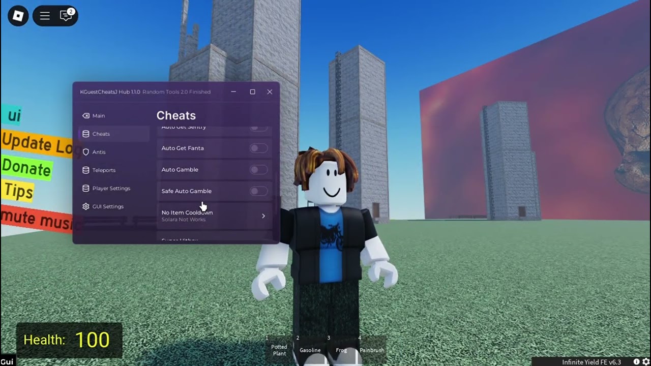 Roblox Random Tool Script Uptade