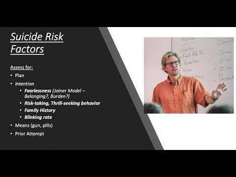 Suicide Risk Factors