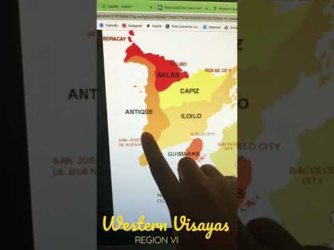Western Visayas Provinces #westernvisayas #Region6 #philippines