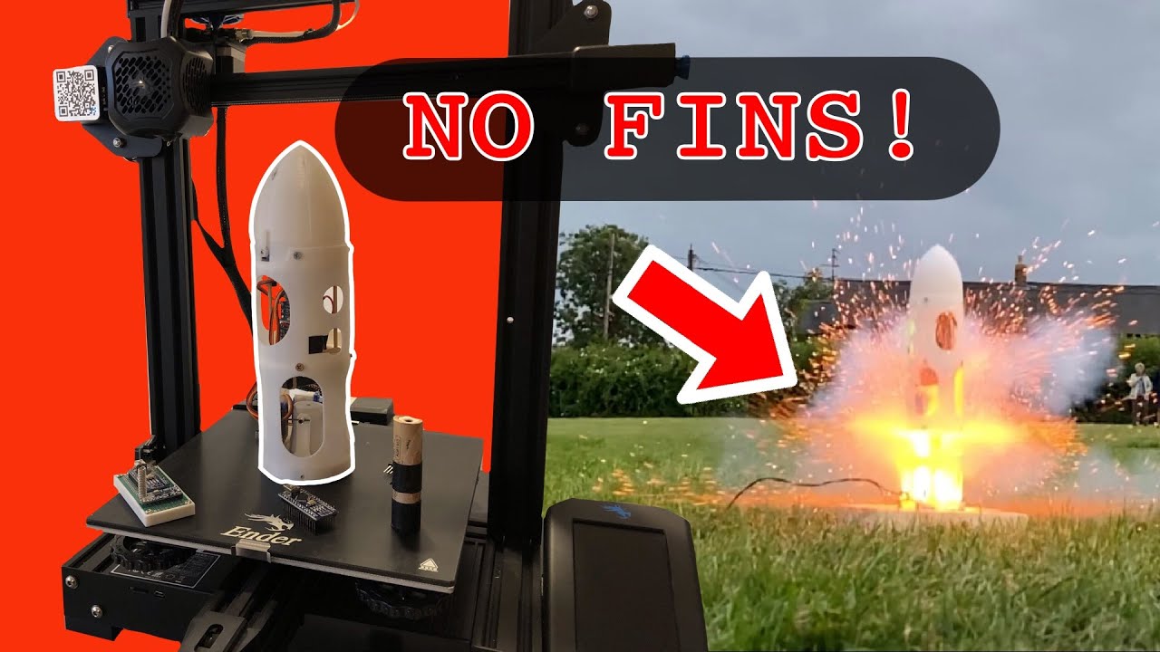 Actively Stabilised TVC Model Rocket