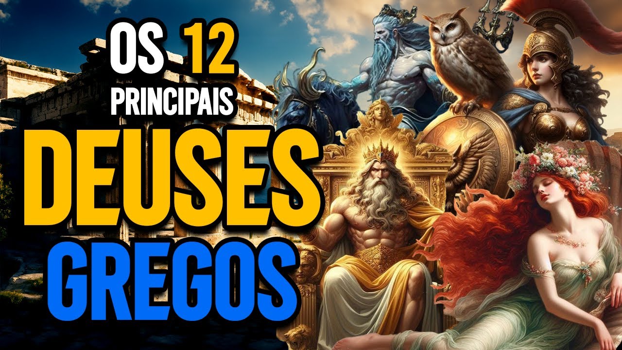 Mitologia Grega: Os 12 Principais Deuses da mitologia Grega (Panteão Grego)🇬🇷