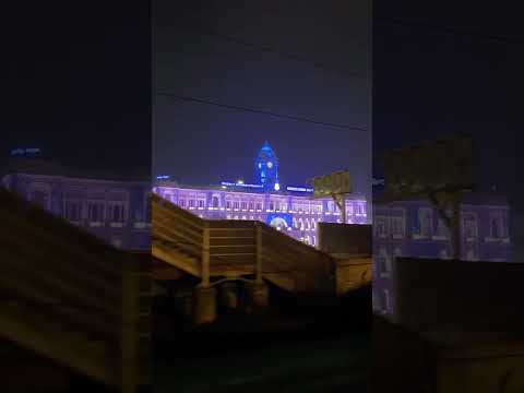 Greater Chennai Corporation view at night