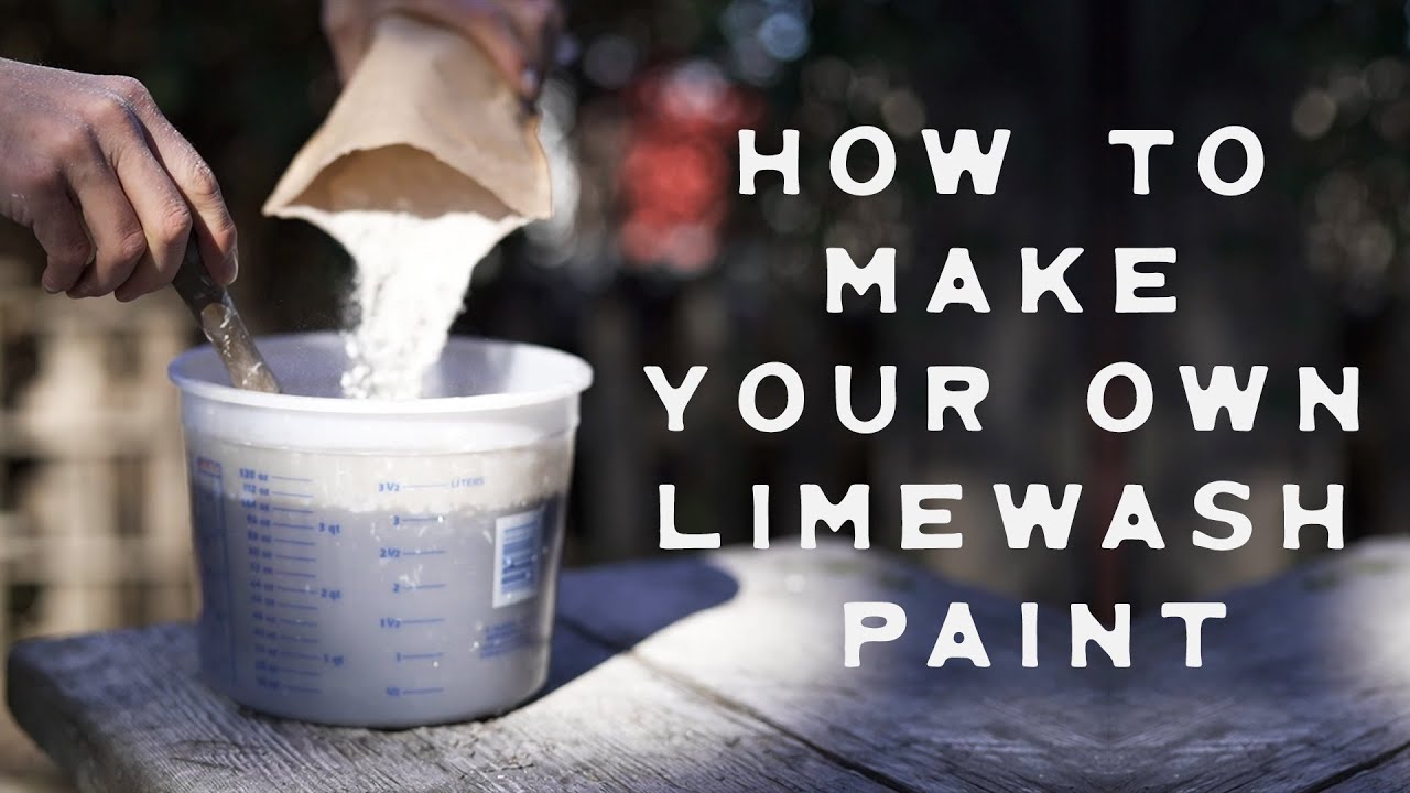 Making Limewash Paint using Limestrong