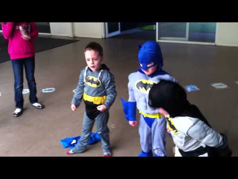 2-year-old Zach dancing as Batman’s Robin | The Kobe/Zach extravaganza!