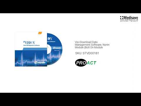 Visi Download Data Management Software Nonin Module Bolt On Module STVD00181