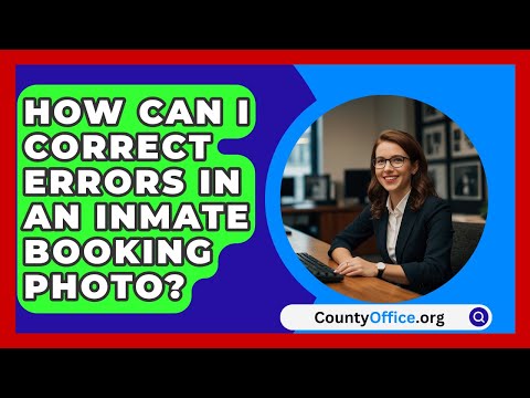 How Can I Correct Errors In An Inmate Booking Photo? - CountyOffice.org