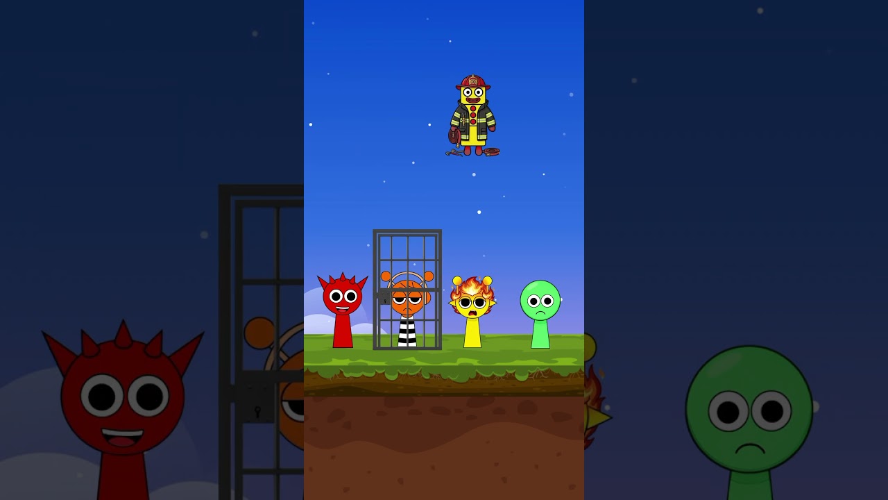 Sprunki OC Numberblocks - Go to Work and Fix Every Problem #shorts