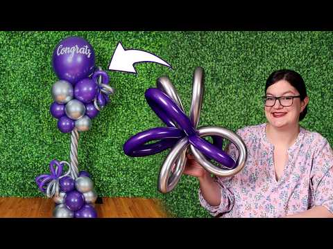 Easy DIY Balloon Column with a Twist!