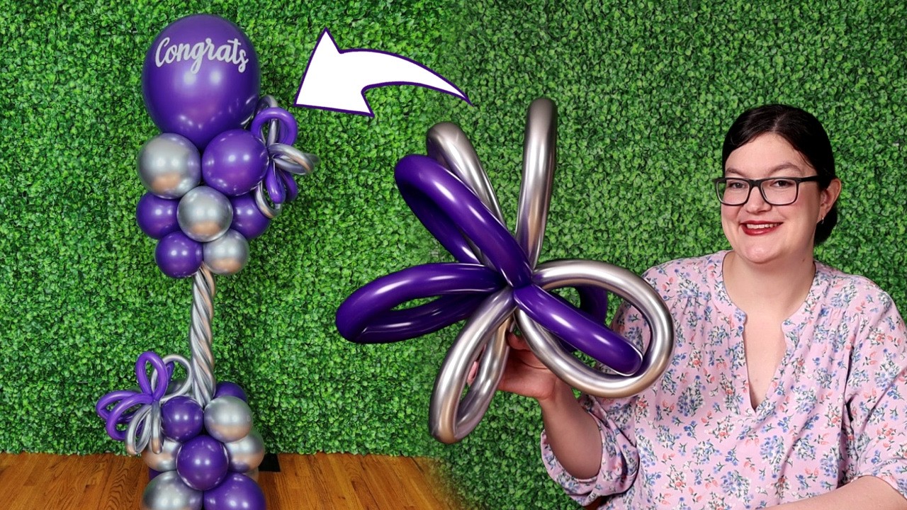 Easy DIY Balloon Column with a Twist!