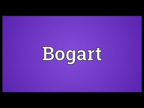 Bogart Meaning