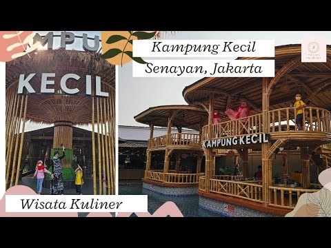 kampung kecil senayan | makan di gazebo dan dikelilingi kolam | restoran sunda #fypシ #wisatakuliner