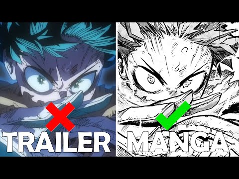 TOXIC FANS HATE My Hero Academia Season 8 Trailer vs Manga