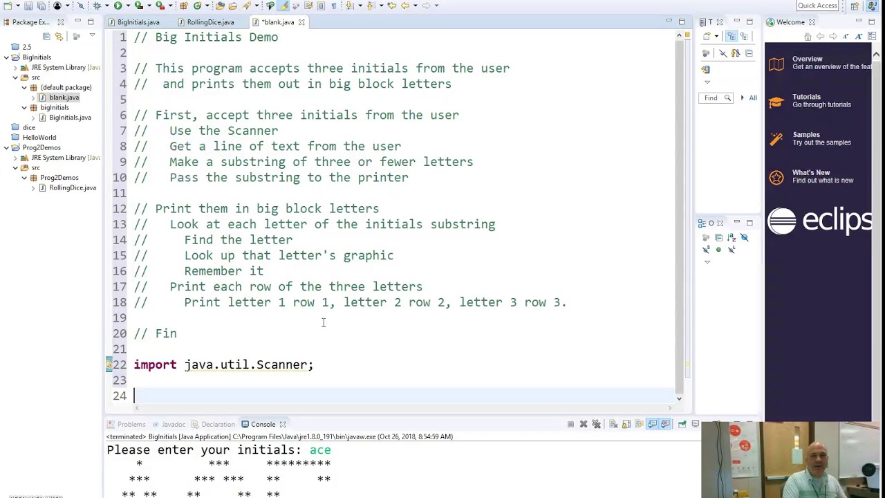 BigLetterDemo1