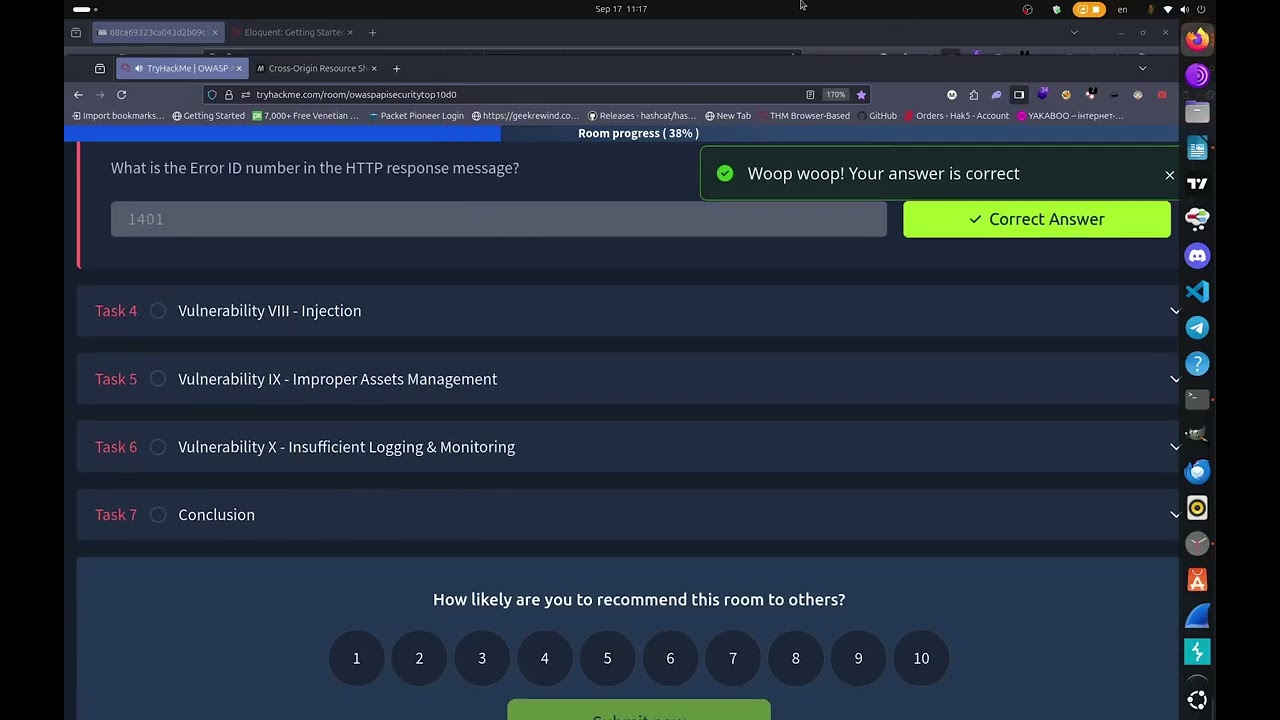 OWASP API Security Top10-2 TryHackMe Walkthrough