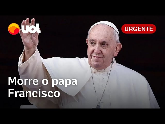Morre o papa Francisco: como foi o anúncio da morte