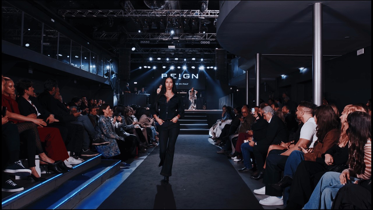 REIGN Runway Show | Denim Rebuilt | B ICONIC 2026 | Milan Fashion Week