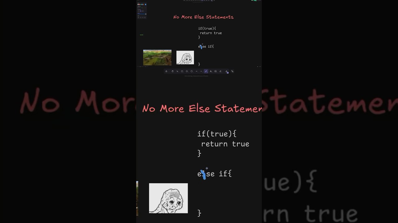 Only beta devs use else statements #coding #tutorial #education #software #runescape #javascript