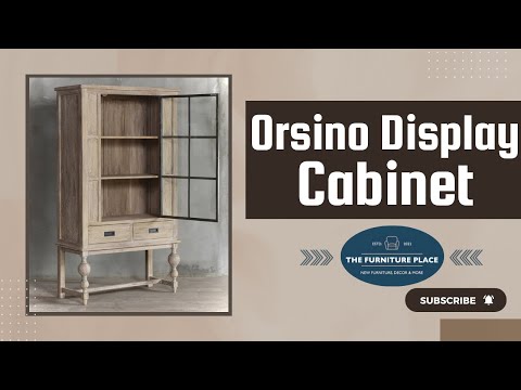 Transform Your Home with the Orsino Display Cabinet | The Furniture Place