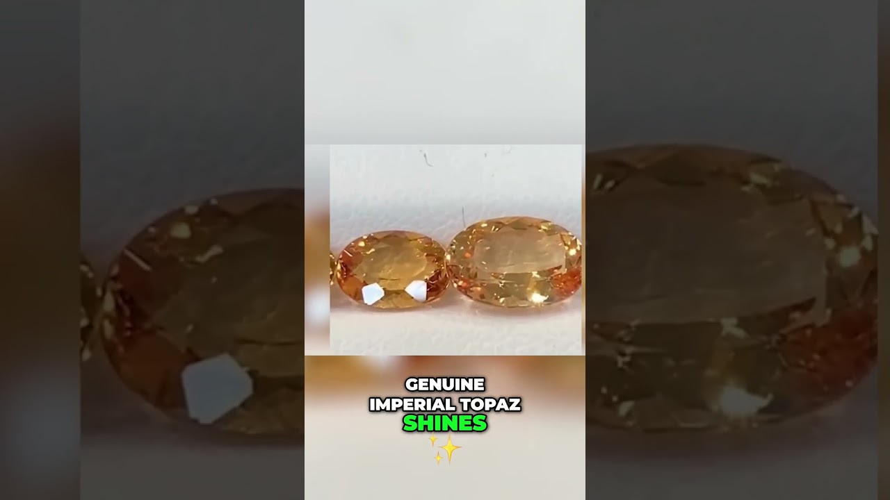 Imperial Topaz: Rare Gemstone with Untreated Color & Exclusive Origin