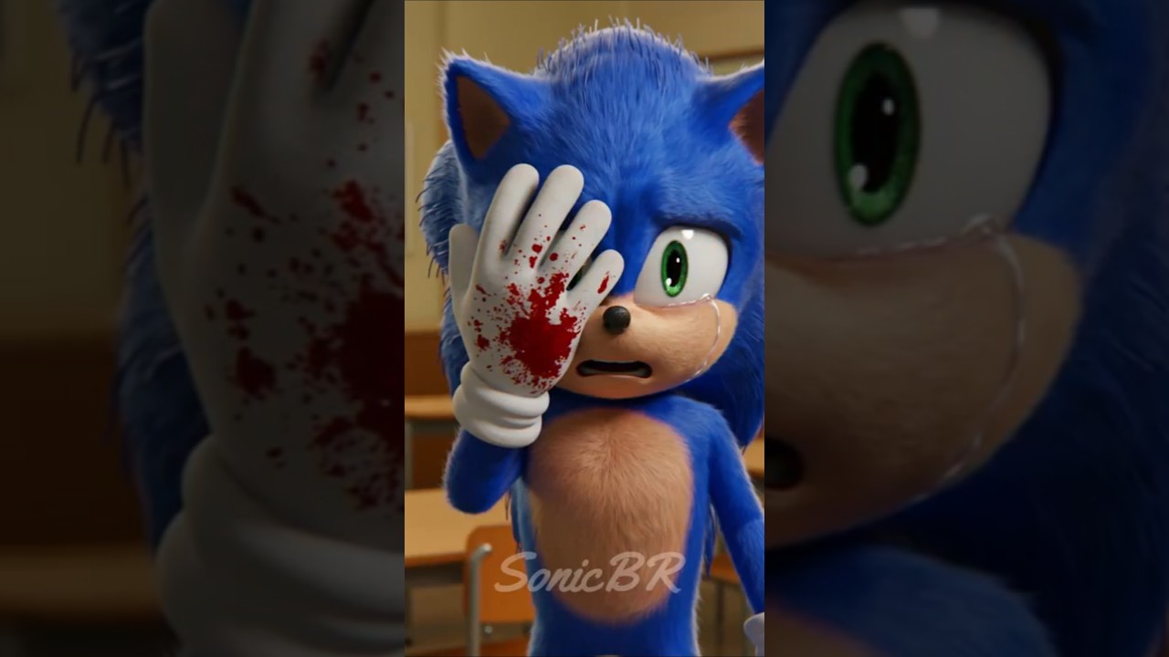 SHADOW BLINDS SONIC?! 😨 (Eye GONE FOREVER!) #sonic #sonicthehedgehog #animation