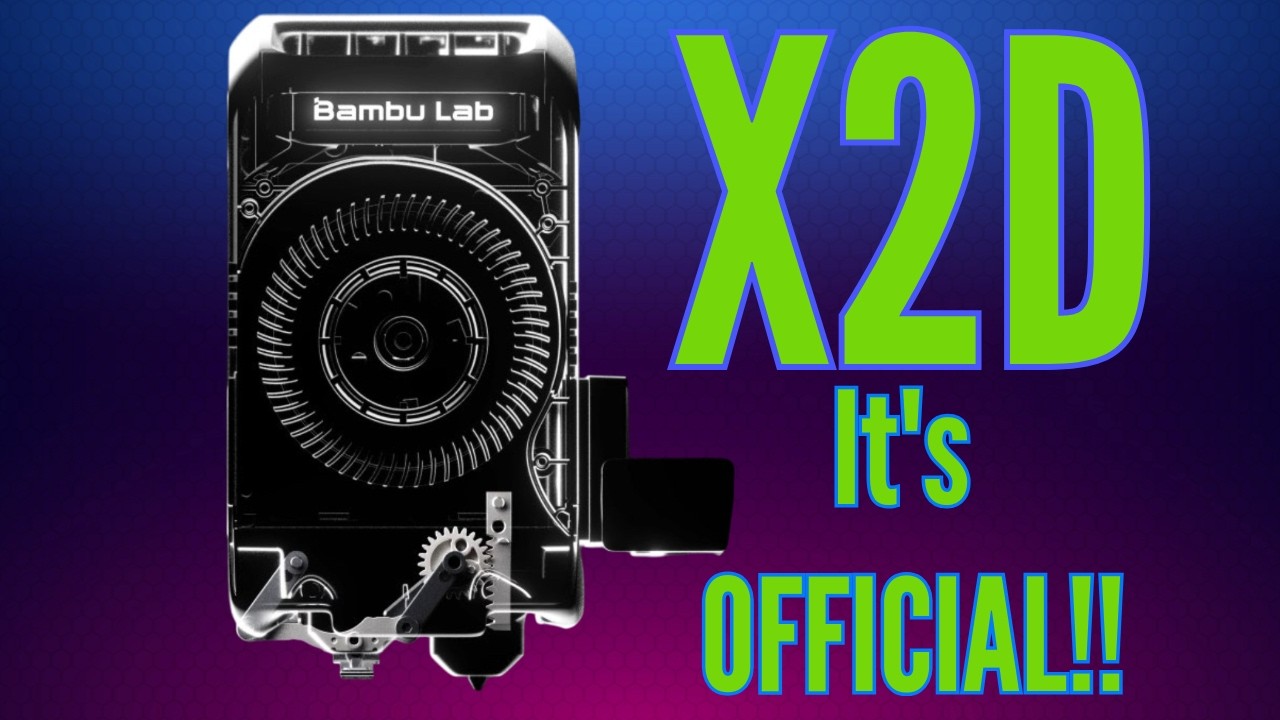 Bambu Lab X2D   Official Confirmation!