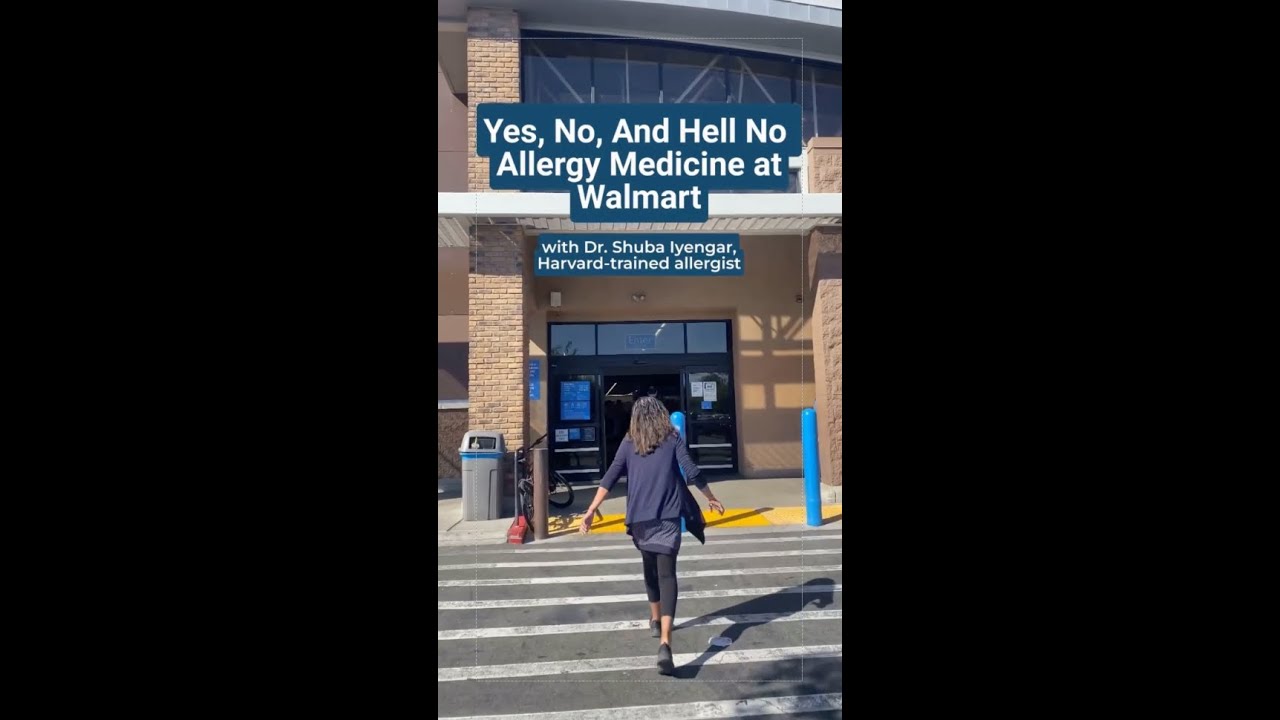Yes, No, And Hell No Allergy Medicine at Walmart
