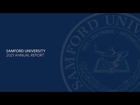 Samford University: Annual Report 2021
