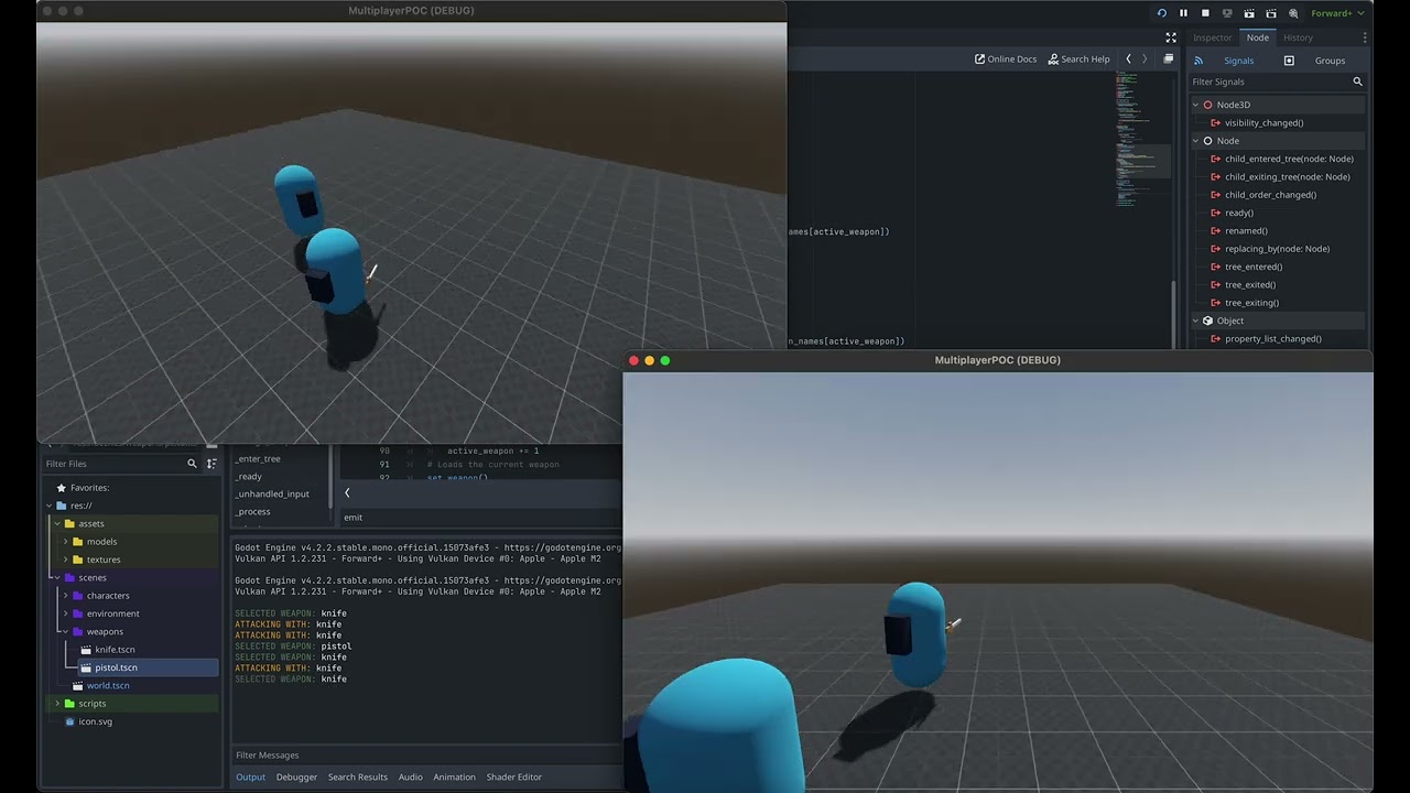 Players cannot see other players objects - Help - Godot Forum