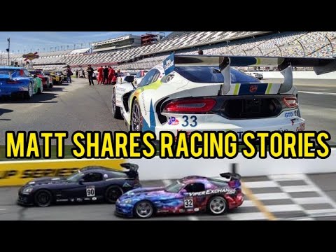 A SRT Viper man cave with a very interesting history of racing