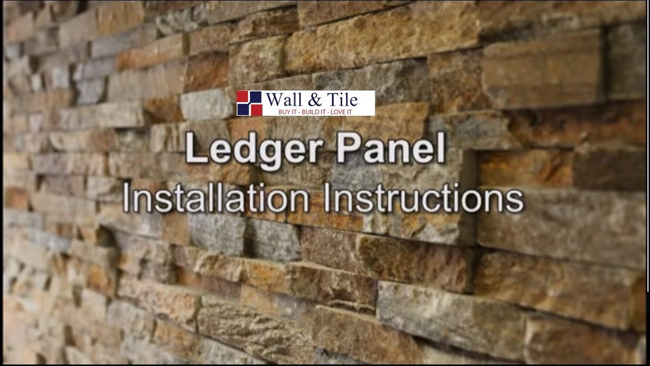 Wallandtile Ledger Panel Installation