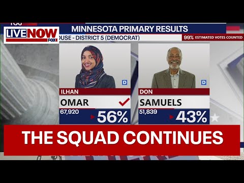 Election Results: Rep. Ilhan Omar fends off primary challenger | LiveNOW from FOX