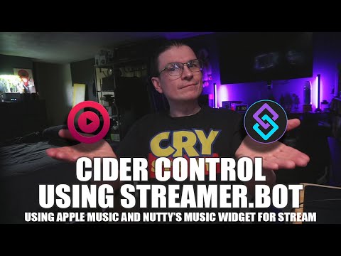 Control Cider with Streamer.Bot: Using Apple Music for Your Stream Music