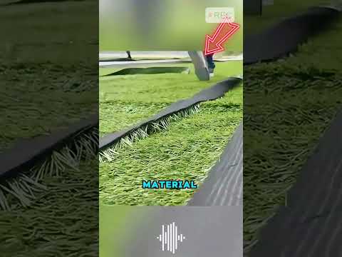 the process of making artificial turf is truly remarkable