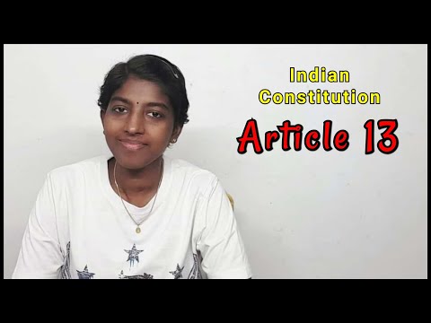 Article 13 | Indian Constitution