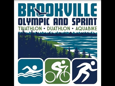 Brookville Olympic Tri, Du, & Aqua; Sprint Tri & Aqua Finish Line Saturday August 13, 2022