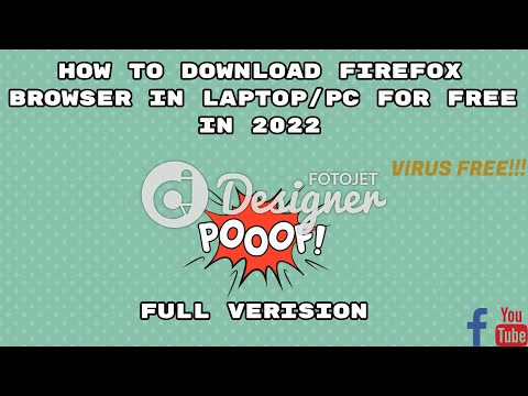 How to download Firefox browser in Laptop/Pc for free in 2022