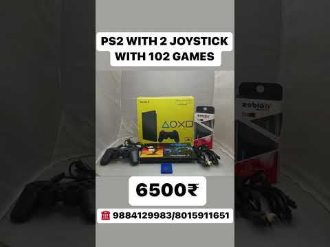 PS2 VARIANT WITH FROM 12 GAMES TO 200 GAMES. #shadowgameschennai Instagram I’d- Shadowgameshop