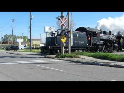 Steam Train in Waterloo, Ontario