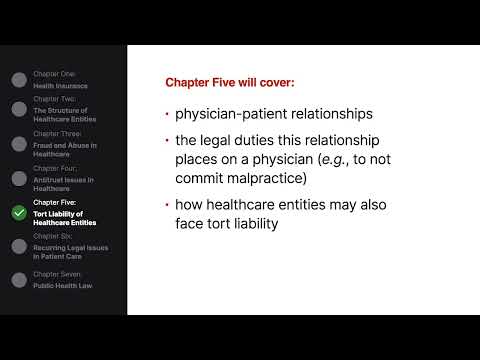 Healthcare Law Lesson | Welcome Video | Lesson 1 of 34