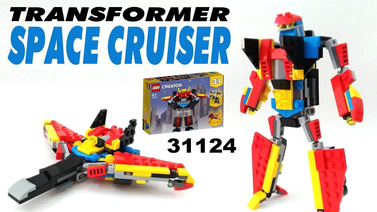 Tutorial: Transformer space cruiser from LEGO Creator 31124: super robot