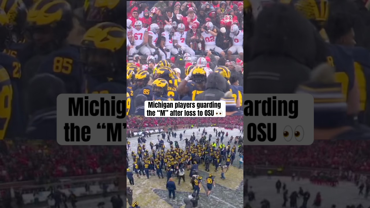 Michigan defends their logo from OSU 😳
