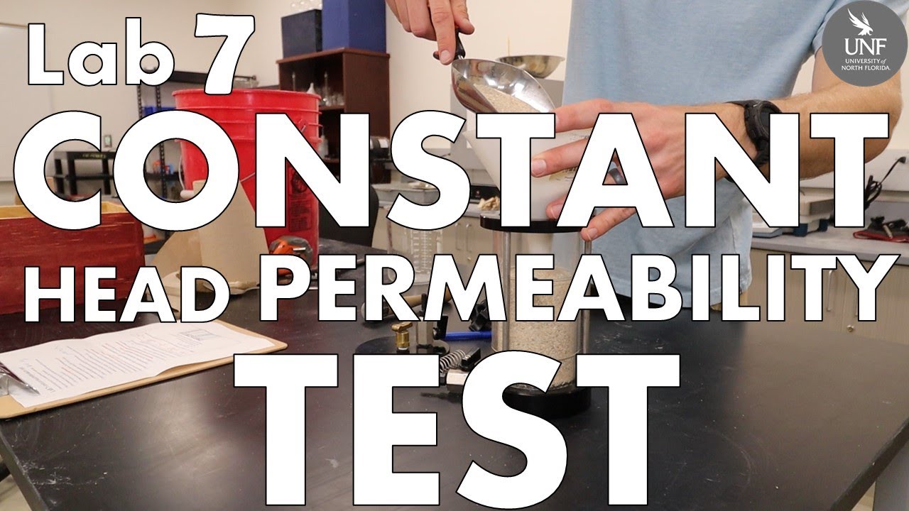 Virtual Geotech Lab # 7: Constant head Permeability Test