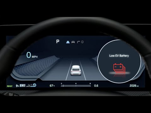 EV Instrument Cluster Overview