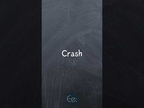 Crash π What Does It Mean in Slang? by English explained #slang #words #phrases #meaning #explained