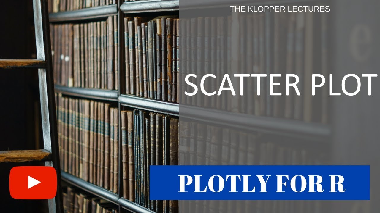 Scatter plots using Plotly for R