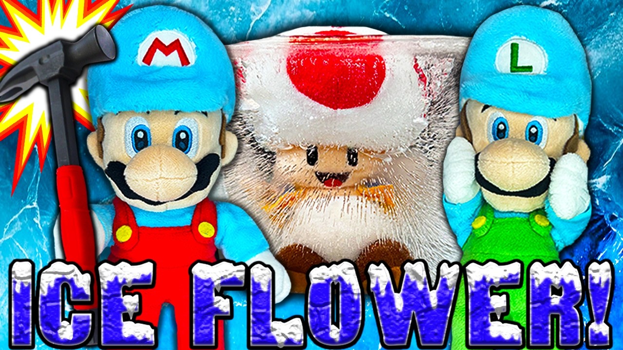 Mario and Luigi's Ice Flower! - Super Mario Richie