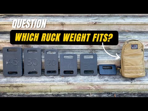 Which Ruck Weight Fits in 16L GORUCK Bullet Laptop Compartment?