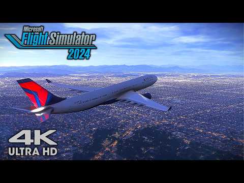 Flight Simulator 2024 ULTRA REALISM: Incredible Graphics! | A330 Full Flight To Tahiti | 4K