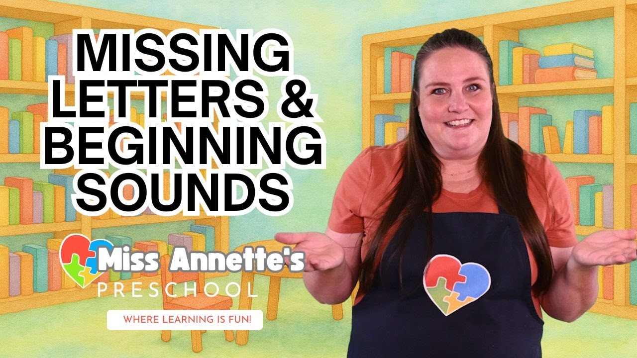 CVC Word Game | Missing Letters & Beginning Sounds | Phonics Fun with Miss Annette