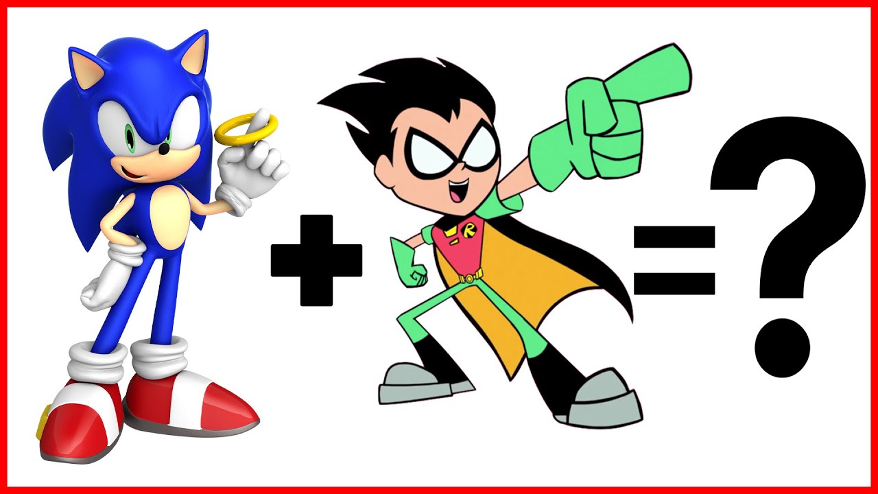 SONIC the Hedgehog CHARACTERS as TEEN TITANS GO 2023 | 💥 All Characters